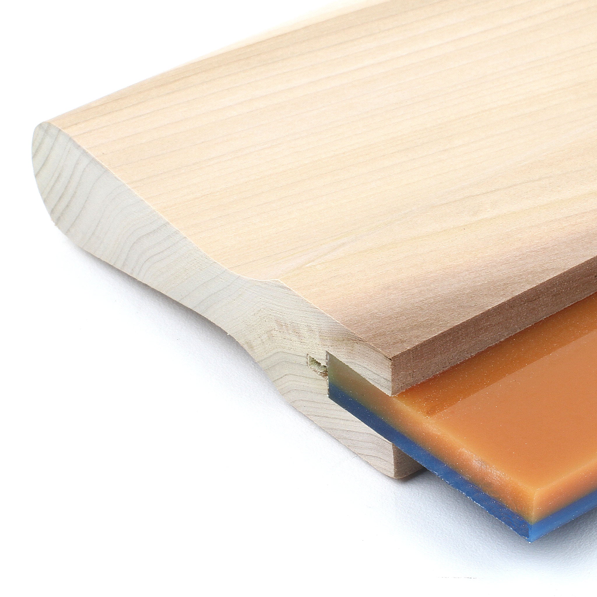 Wood Handled Squeegee 60/90 Dual Durometer – Screen Printing Solutions