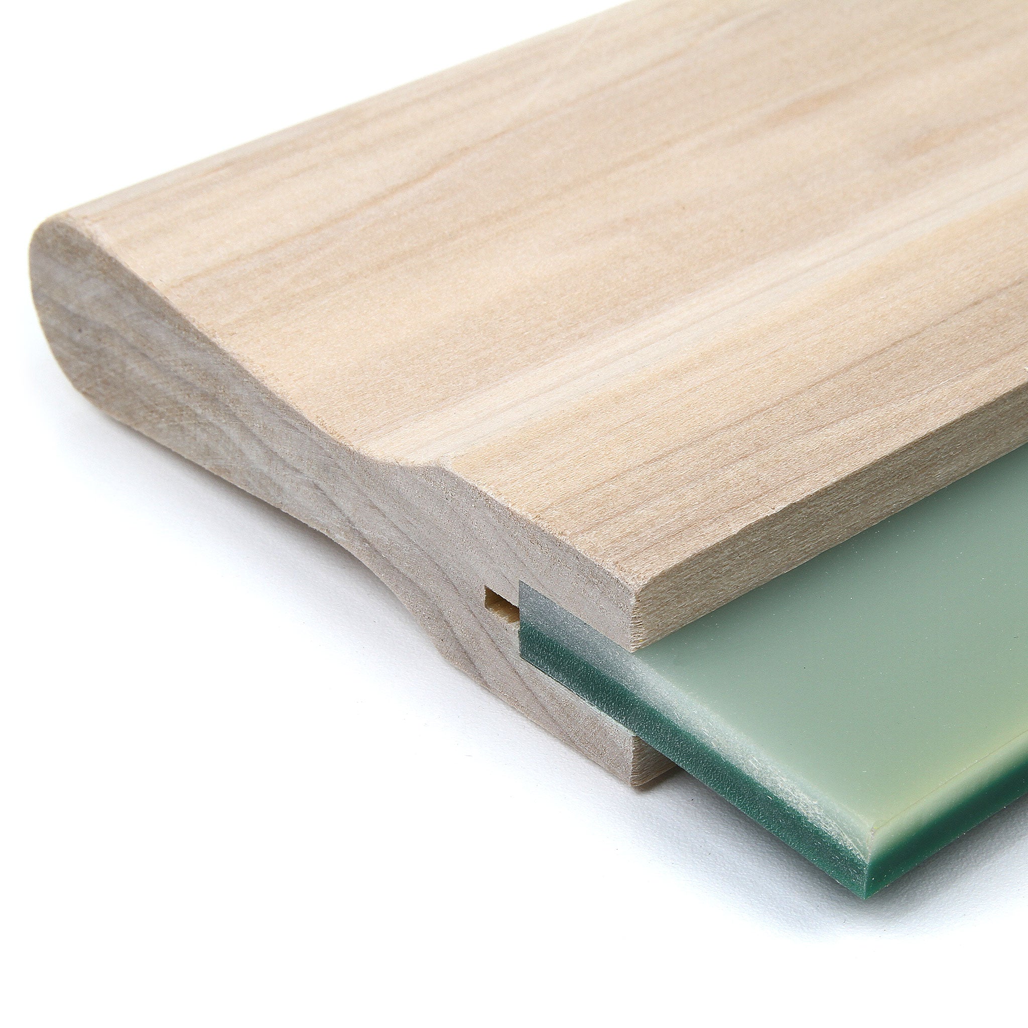 Wood Handled Squeegee 70/90 Dual Durometer – Screen Printing Solutions